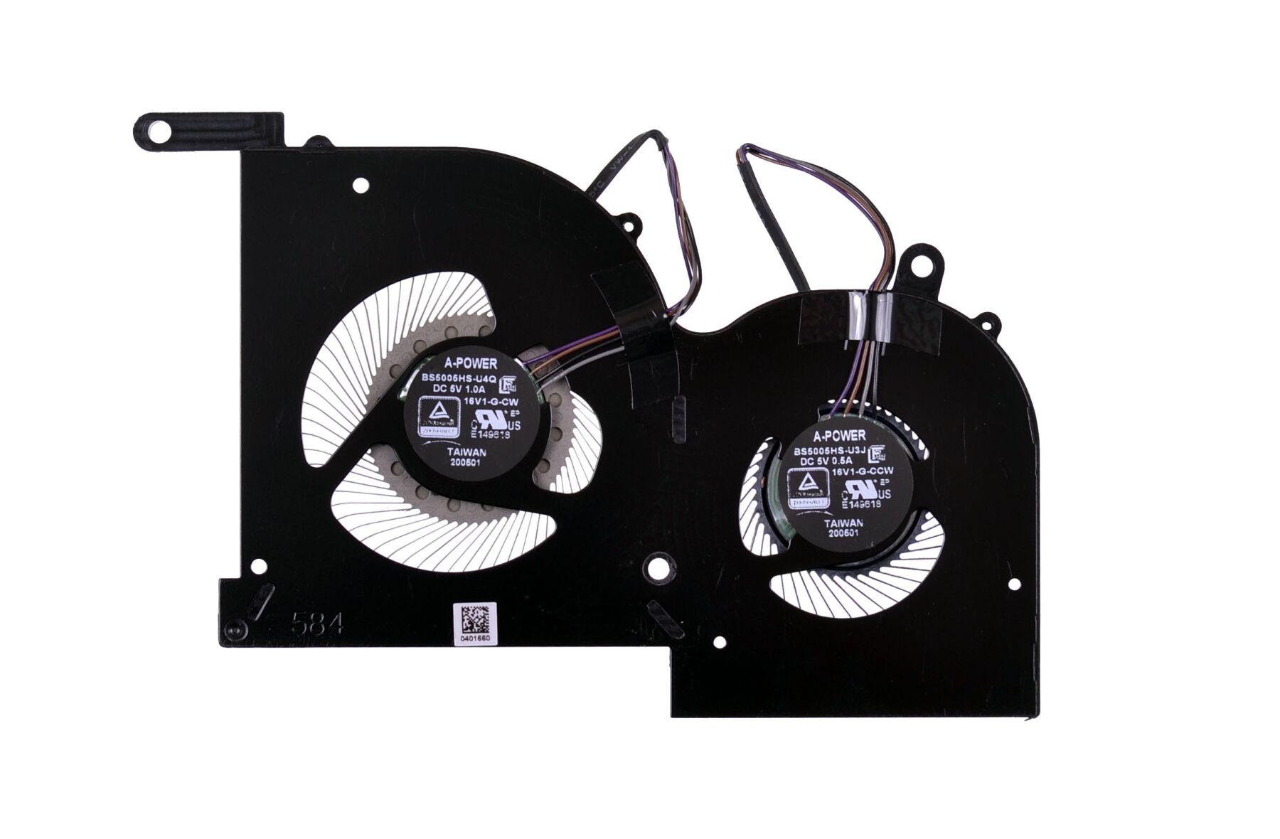 Кулер (вентилятор) BS5005HS-U4Q, BS5005HS-U3J для ноутбука MSI GS66 ...