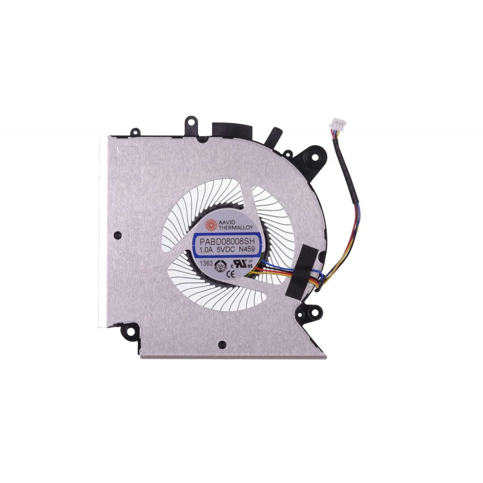 Вентилятор - (кулер, fan) PABD08008SH-N459 для ноутбука MSI GF66 GL66 ...
