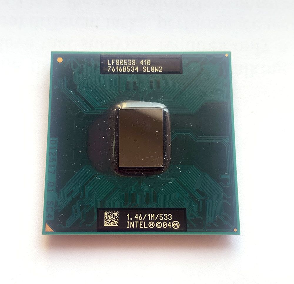 Процессор для ноутбука Intel Celeron M 410 SL8W2 с разборки купить в ...
